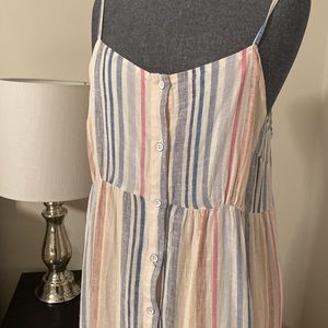 Splendid | Dresses | Splendid Linen Maxi Dress | Poshmark